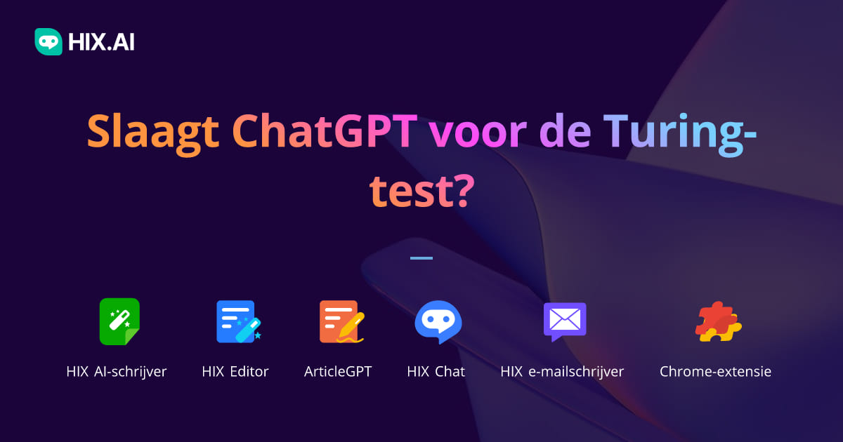 Slaagt ChatGPT voor de Turing-test? ChatGPT & Turing-test