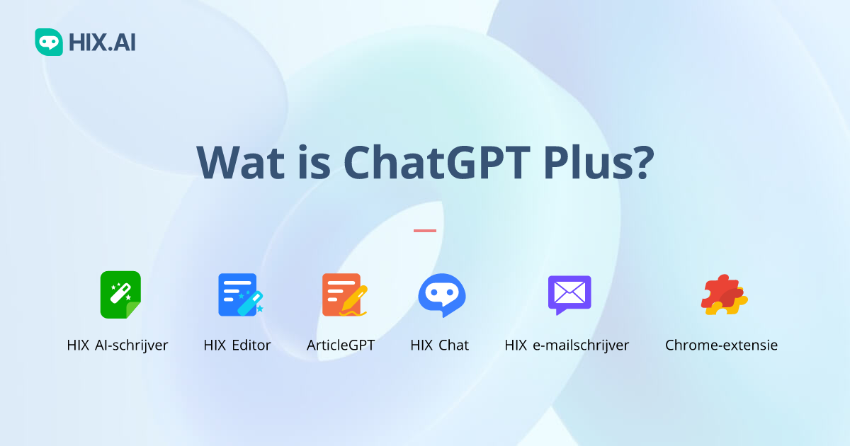 Wat is ChatGPT Plus? Is ChatGPT Plus de moeite waard? | HIX.AI