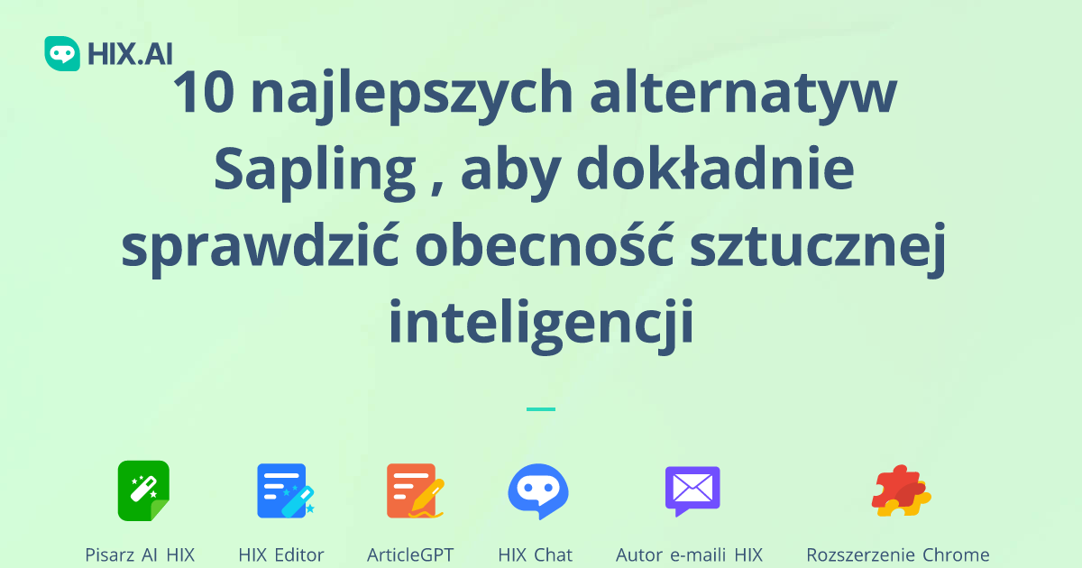 10 najlepszych alternatyw Sapling , aby dokładnie sprawdzić obecność AI ...