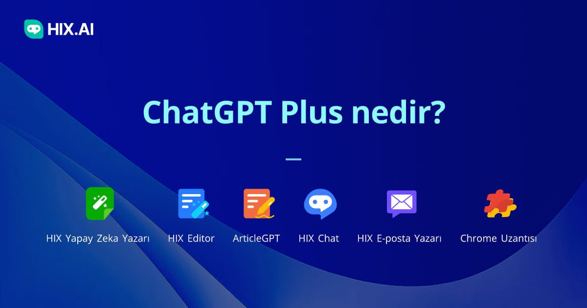 ChatGPT Plus Nedir? ChatGPT Plus Buna Değer mi? | HIX.AI